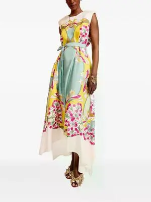 La DoubleJ San Carlo Sleeveless Maxi Dress - Green