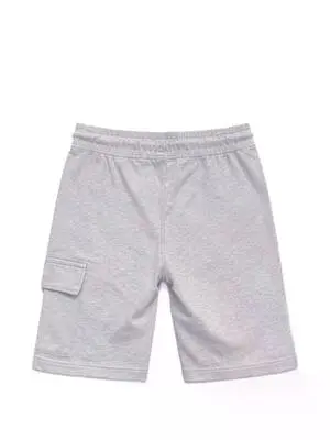 C.P. COMPANY Patch Pocket Drawstring Shorts - Grey