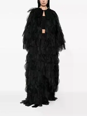 Max Mara Lauto Ruffled Coat