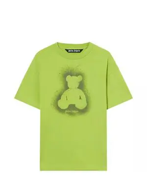 Palm Angels Spray Bear T-shirt - Green
