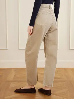 Citizens Of Humanity Miro Mid-rise Barrel Leg Jeans - Neutrals