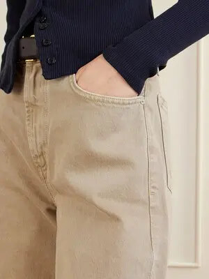 Citizens Of Humanity Miro Mid-rise Barrel Leg Jeans - Neutrals