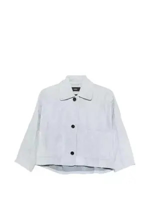 ARMA Zhou Patch-pocket Leather Jacket