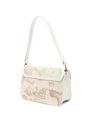 ALVIERO MARTINI 1° CLASSE Map-print Shoulder Bag