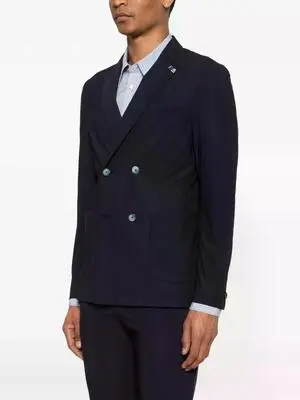 DISTRETTO 12 Active Pocket Jacket - Blue