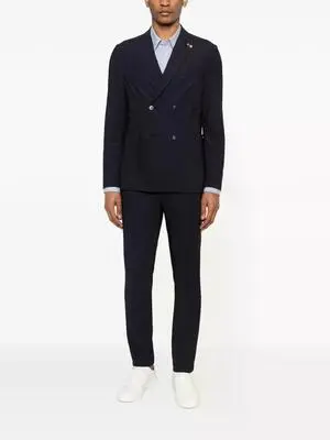 DISTRETTO 12 Active Drawstring Trousers - Blue