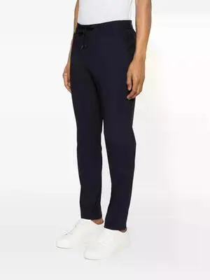 DISTRETTO 12 Active Drawstring Trousers - Blue