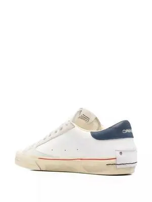 CRIME LONDON Contrast Leather Sneakers