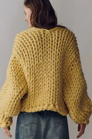 HOPE MACAULAY Colossal Wool Cardigan
