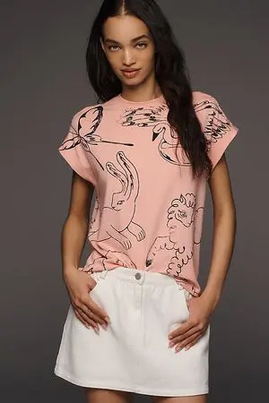 Anthropologie Muscle Tee T-shirts For Women
