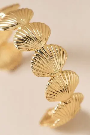 PANACEA Shell Motif Cuff Bracelet