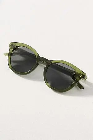 SITO SHADES Now Or Never Circle Sunglasses - Light Grey