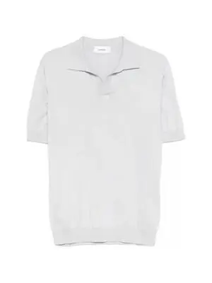 LARDINI Classic-collar Polo Shirt - Blue