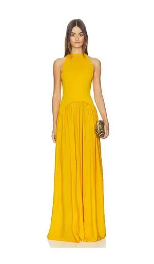 Solid & Striped The Isola Dress - Yellow