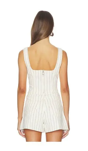 L'Agence Saga Button Front Top