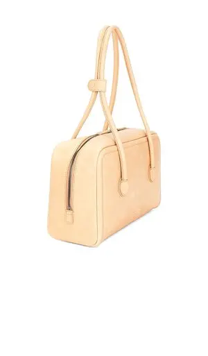 MARGESHERWOOD Soft Boston Shoulder Bag - Beige