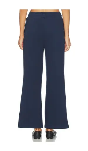 NEGATIVE UNDERWEAR Waffle Knit Cropped Track Pant