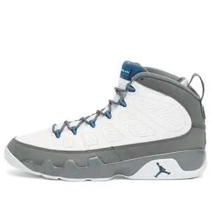 JORDAN 9 Retro Sneaker - White/blue/grey