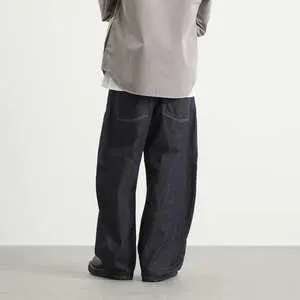 Comme Des Garçons Washed Barrel Jeans