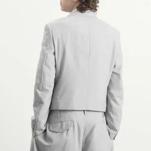 Comme Des Garçons Structured Double Breasted Blazer
