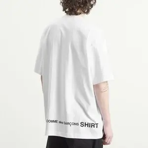 Comme Des Garçons Oversized Printed Jersey - White