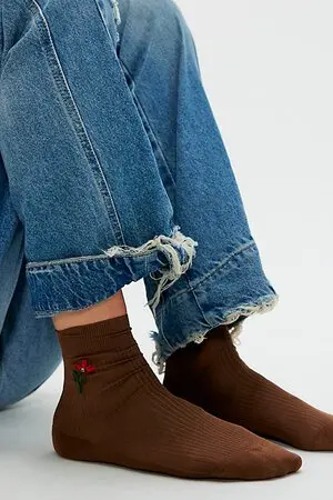 Maria La Rosa Iris Socks - Cocco