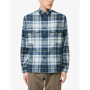 Dunhill Tartan Cashmere Overshirt