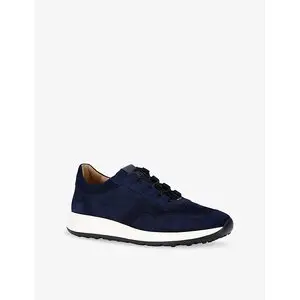 TOD'S Suede Low-top Trainers - Navy