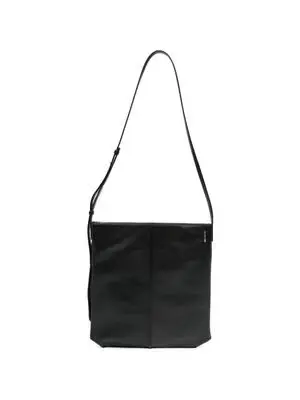 JIL SANDER Linea Zip Leather Crossbody Bag