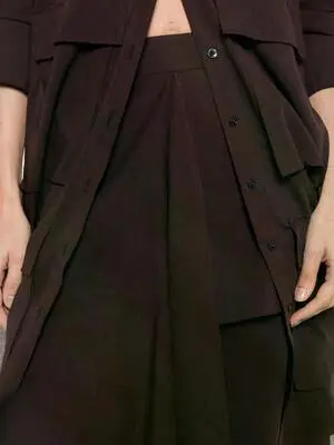 QASIMI Tiered Draped Skirt
