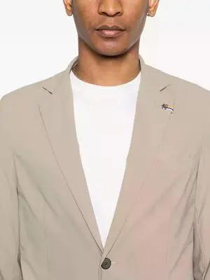 DISTRETTO 12 Active Single-breasted Patch-pocket Jacket