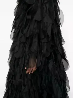 Max Mara Lauto Ruffled Coat