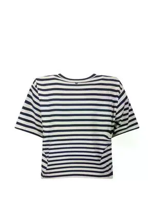 Max Mara Striped Short-sleeve Shirt
