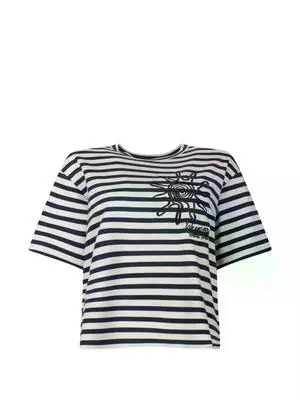 Max Mara Striped Short-sleeve Shirt