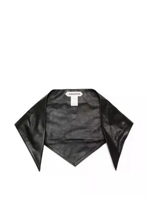 NAMACHEKO Triangle Leather Scarf