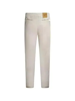 Marco Pescarolo Drawstring Trousers With Beaded Detail - Neutrals