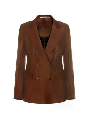 Tagliatore Parigi Buttoned Blazer - Brown