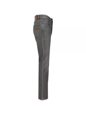 Zegna Belt-loop Five-pocket Jeans - Grey