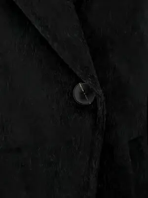 THE DYNAMIS STUDIO Buttoned Double-breasted Coat - Grey