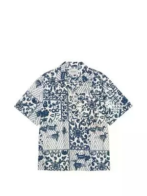 Carhartt Work In Progress Vestige Printed Cotton Shirt