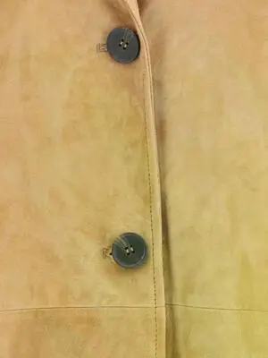 SWORD 6644 Button Suede Coat