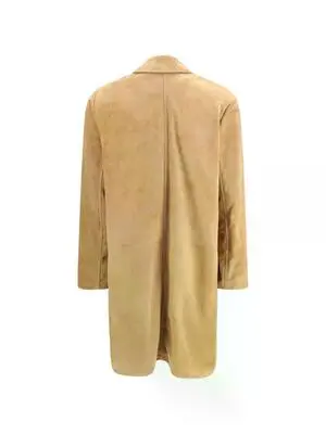 SWORD 6644 Suede Button Coat