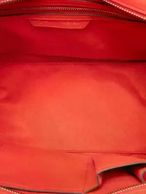 Celine 2011 Mini Luggage Tote Bag - Red