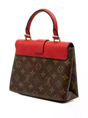 LOUIS VUITTON Monogram Locky Bb Satchel - Brown
