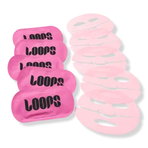 LOOPS BEAUTY Double Take Glow Hydrogel Face Mask Set - One-color