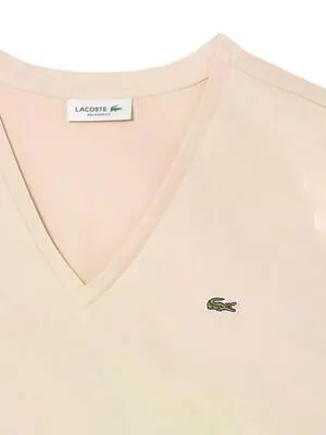Lacoste V-neck T-shirt - Neutrals