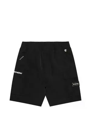 AAPE BY *A BATHING APE Logo Cargo Shorts
