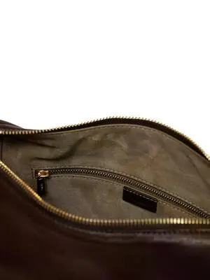 YU MEI Brooke Leather Shoulder Bag - Brown