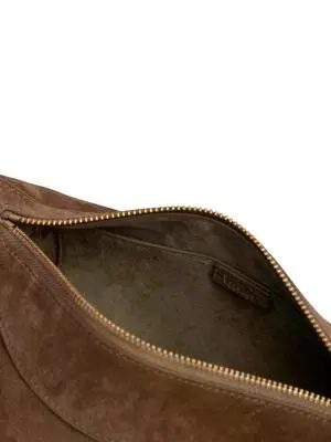 YU MEI Bobby Suede Shoulder Bag - Brown
