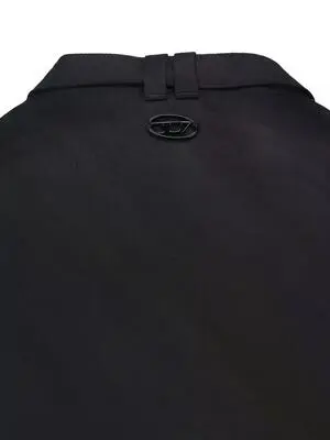 DIESEL® Button-up Dress With Cut-out Sleeves